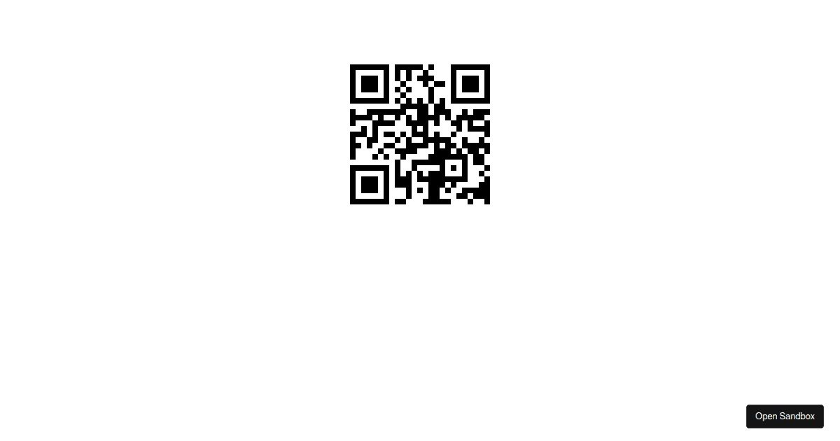 vue-qrcode-example - Codesandbox