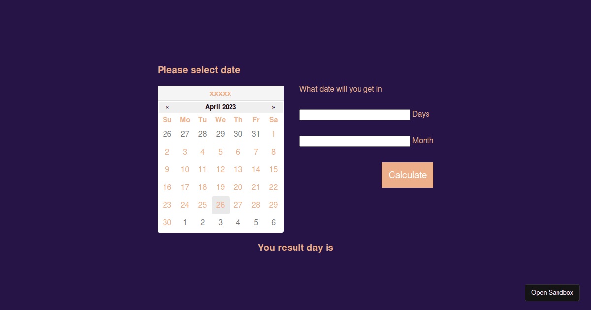 date-checker (forked) - Codesandbox