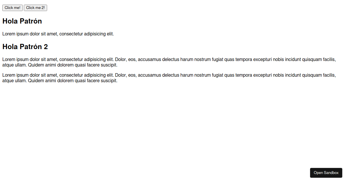 Plain Laravel Mix - Codesandbox