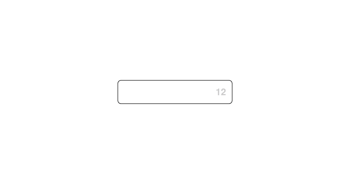 Framer Motion: Spring-powered characters remaining count - Codesandbox
