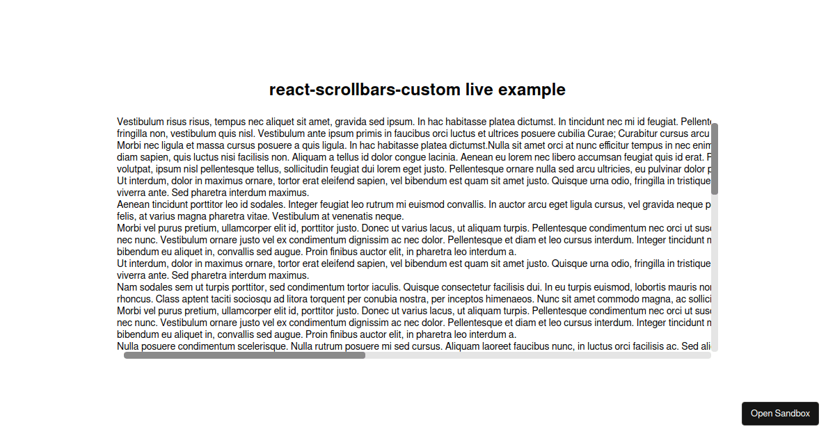RSC live example - Codesandbox