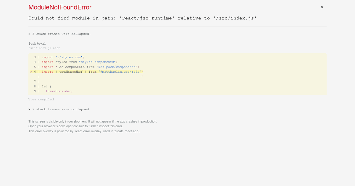 @ds-pack/components Sandbox - Codesandbox