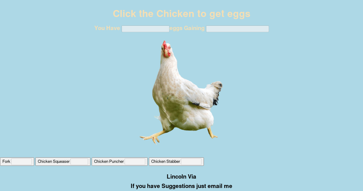 Chicken - Codesandbox
