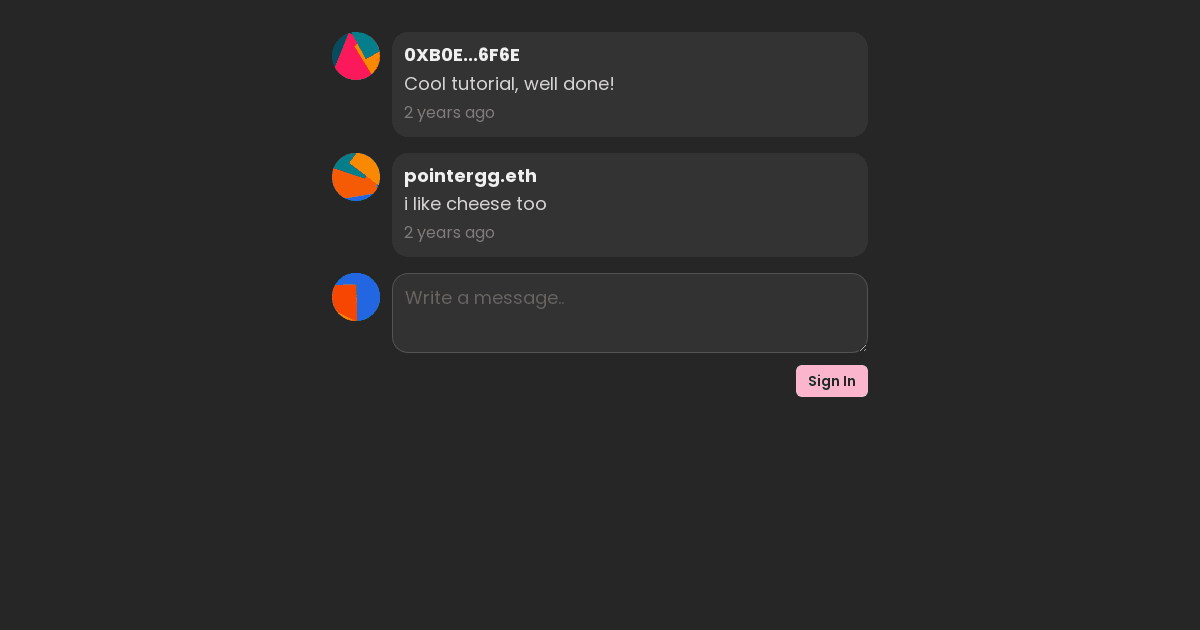 simple-comments - Codesandbox