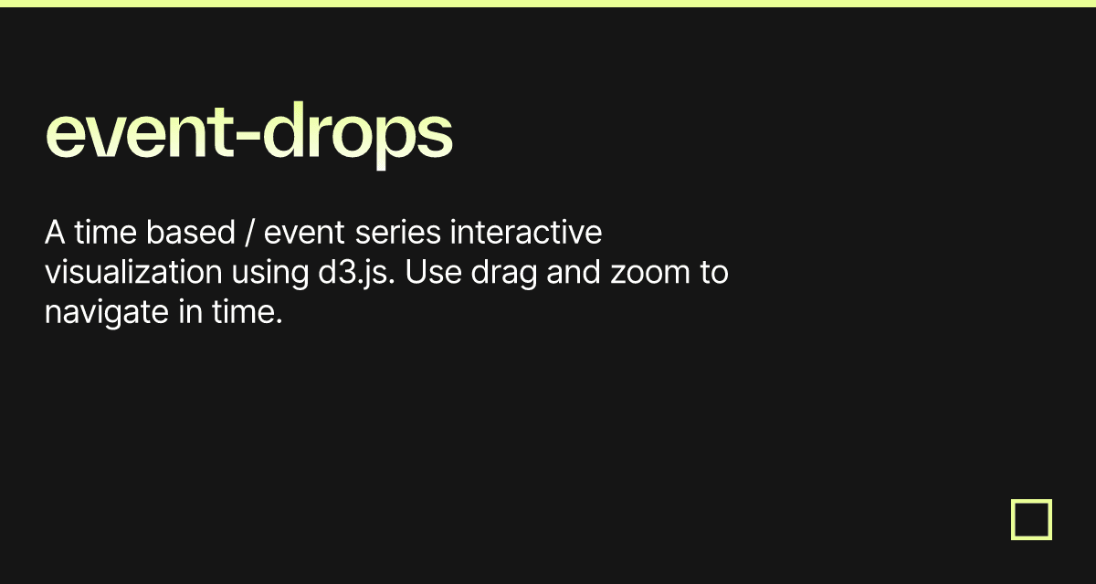 event-drops - Codesandbox
