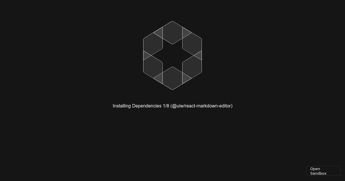 react-markdown-editor (github.com/uiwjs/react-markdown-editor/issues ...