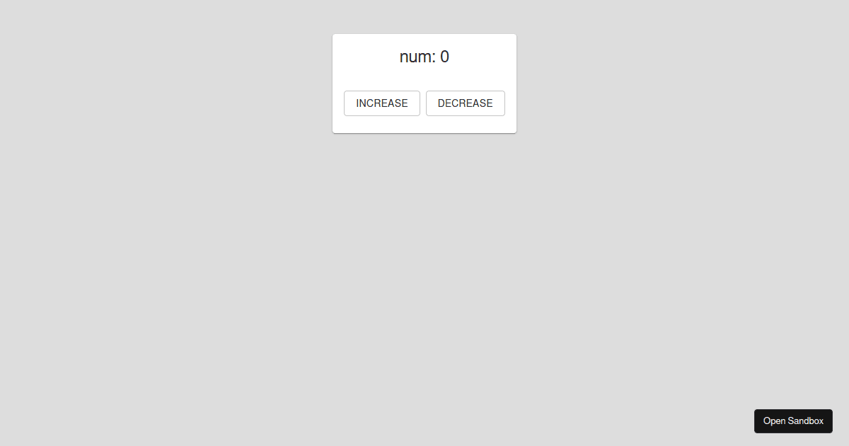 Global State - Using react-tracked (forked) - Codesandbox