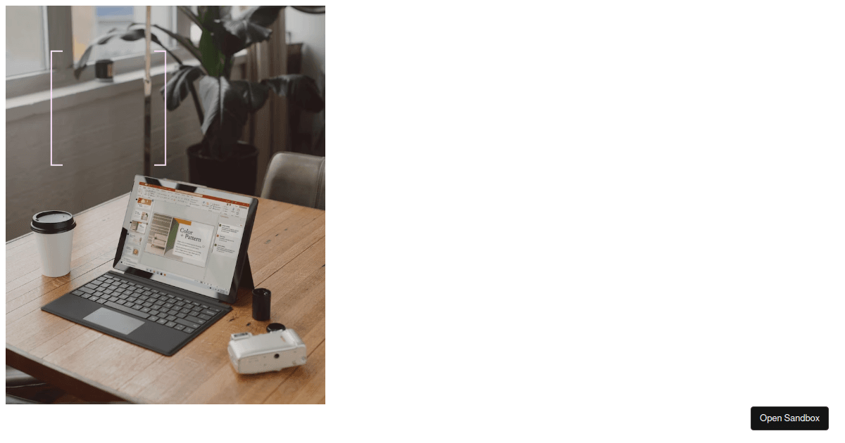 bounding box (forked) - Codesandbox