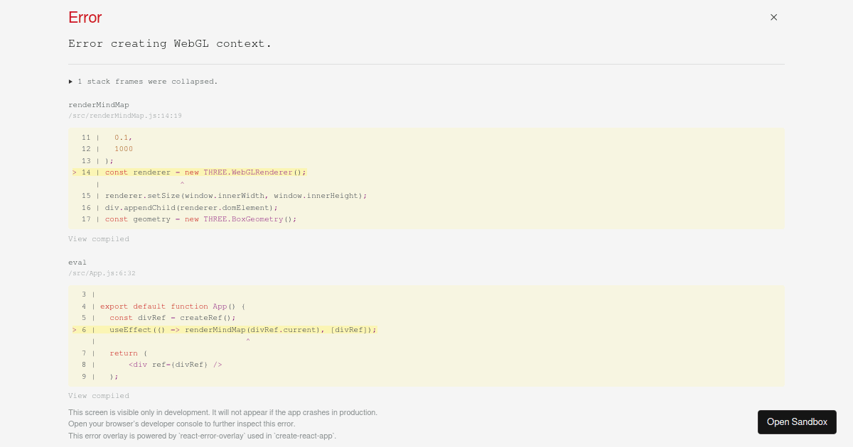 Drawing A Mind Map With Threejs And React Step 3 Codesandbox 4626