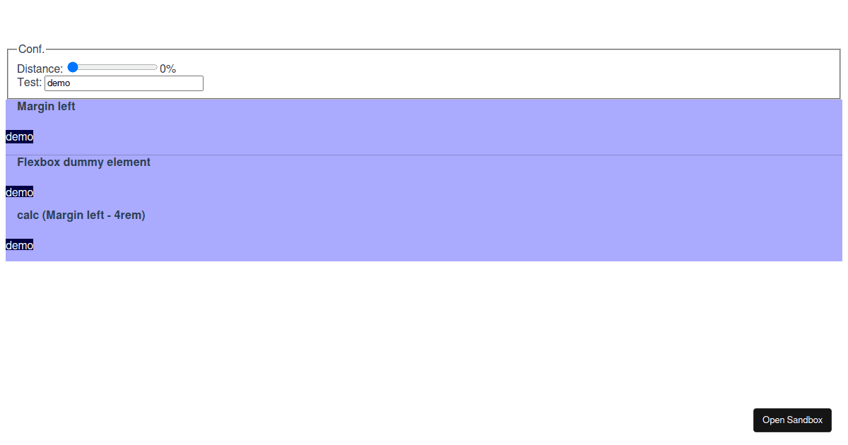 Random Position Codesandbox
