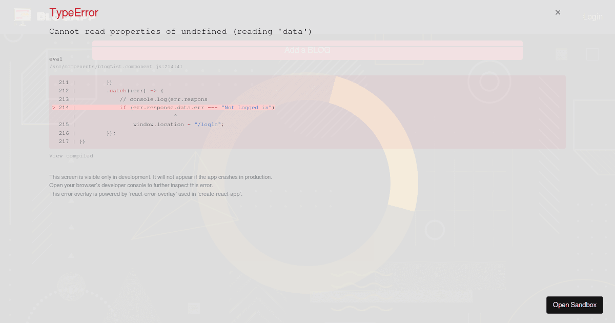 blogapp-frontend - Codesandbox