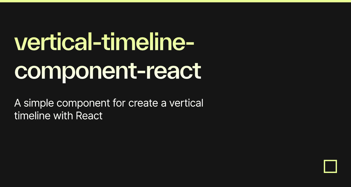 vertical-timeline-component-react - Codesandbox