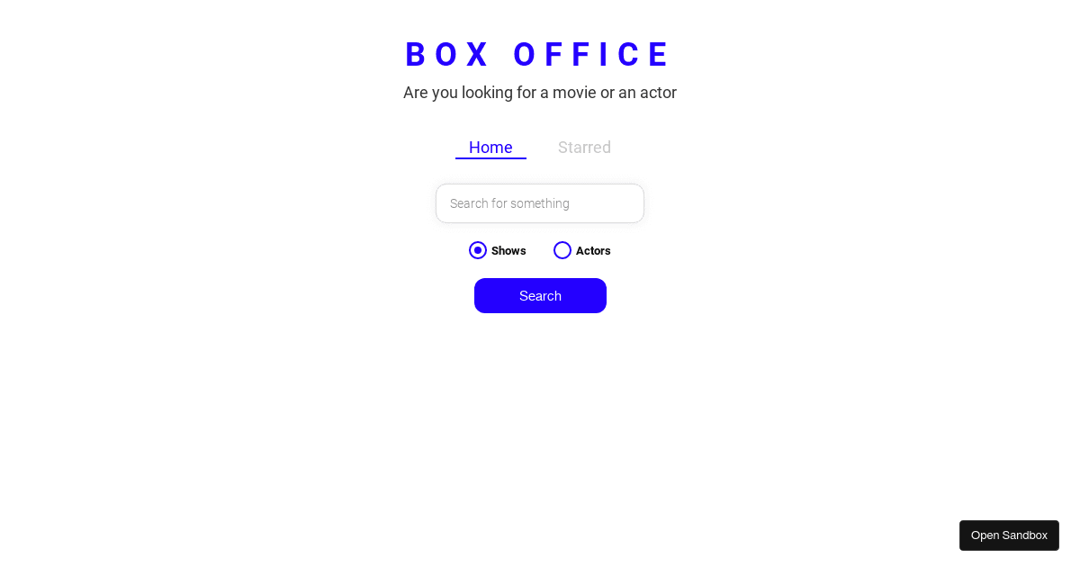 box-app - Codesandbox