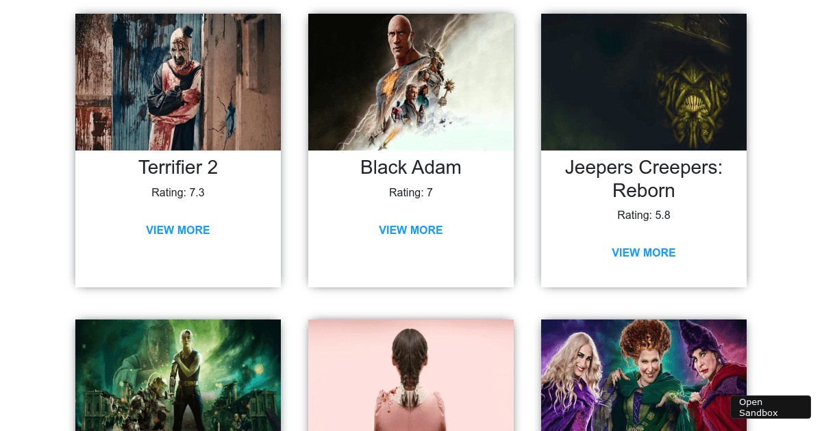 React-Card (forked) - Codesandbox