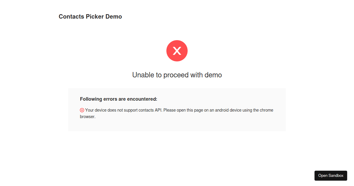react-contact-picker-demo - Codesandbox