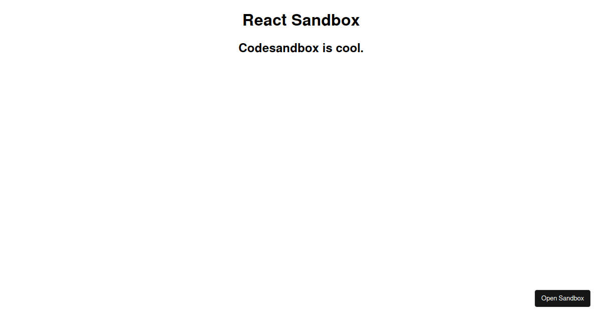 ewuweblab/react-sandbox - Codesandbox