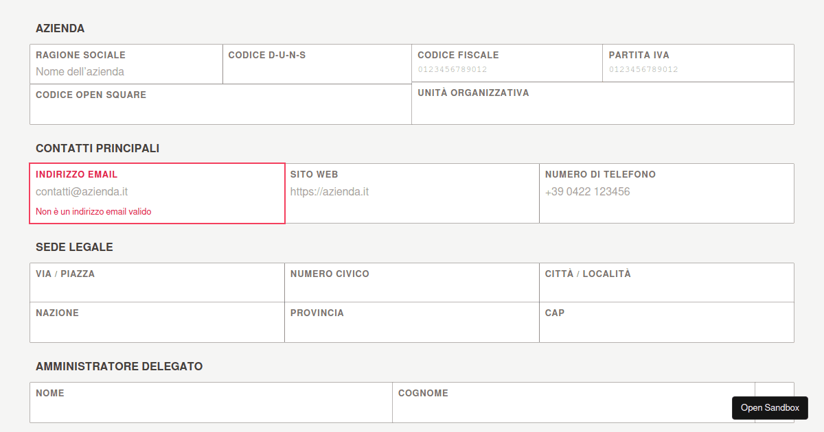 Fun Grid Form Codesandbox