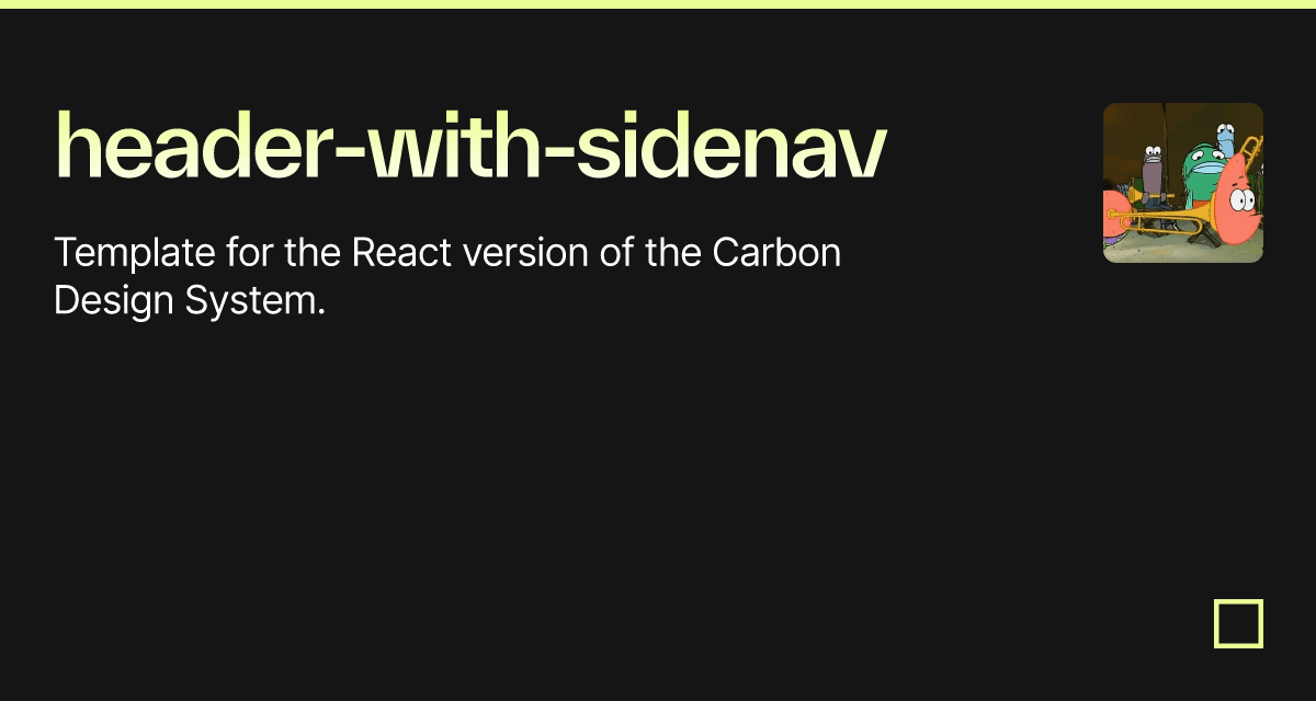 header-with-sidenav - Codesandbox