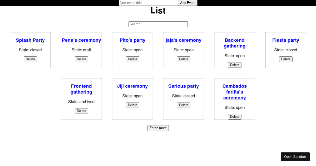 editable-list-SWR - Codesandbox