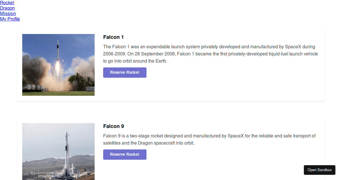 space-travelers-hub - Codesandbox