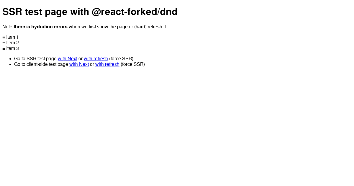 Nextjs React Forkeddnd Codesandbox
