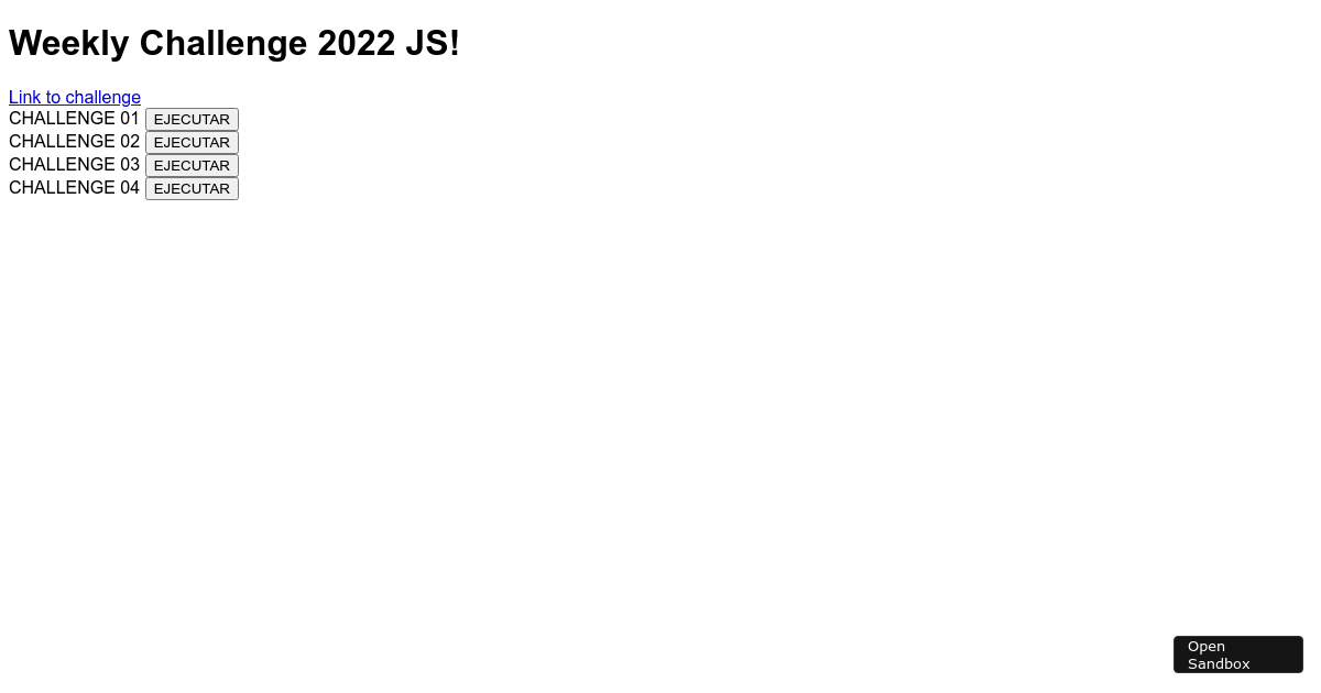 weekly-challenge-2022 - Codesandbox