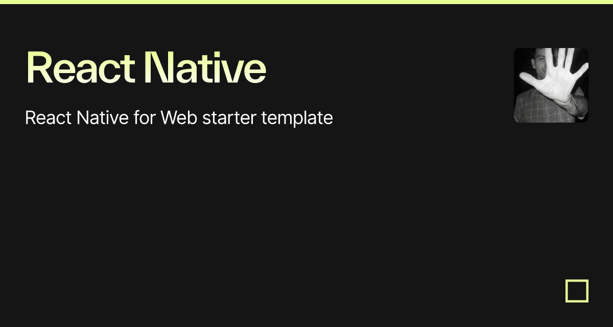 React Native - Codesandbox