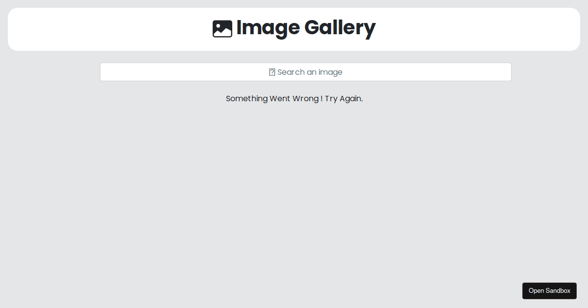 image-gallery - Codesandbox