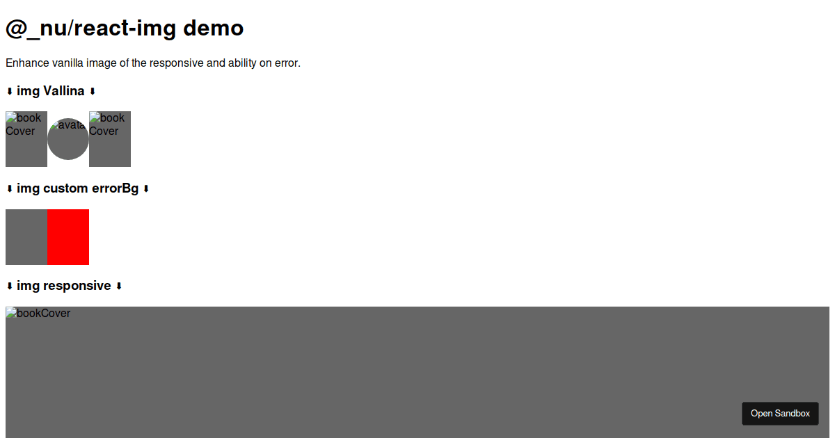 nu-react-img - Codesandbox