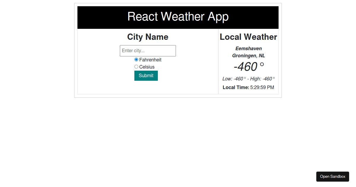 class-demo-5-27-2022-weather-app - Codesandbox