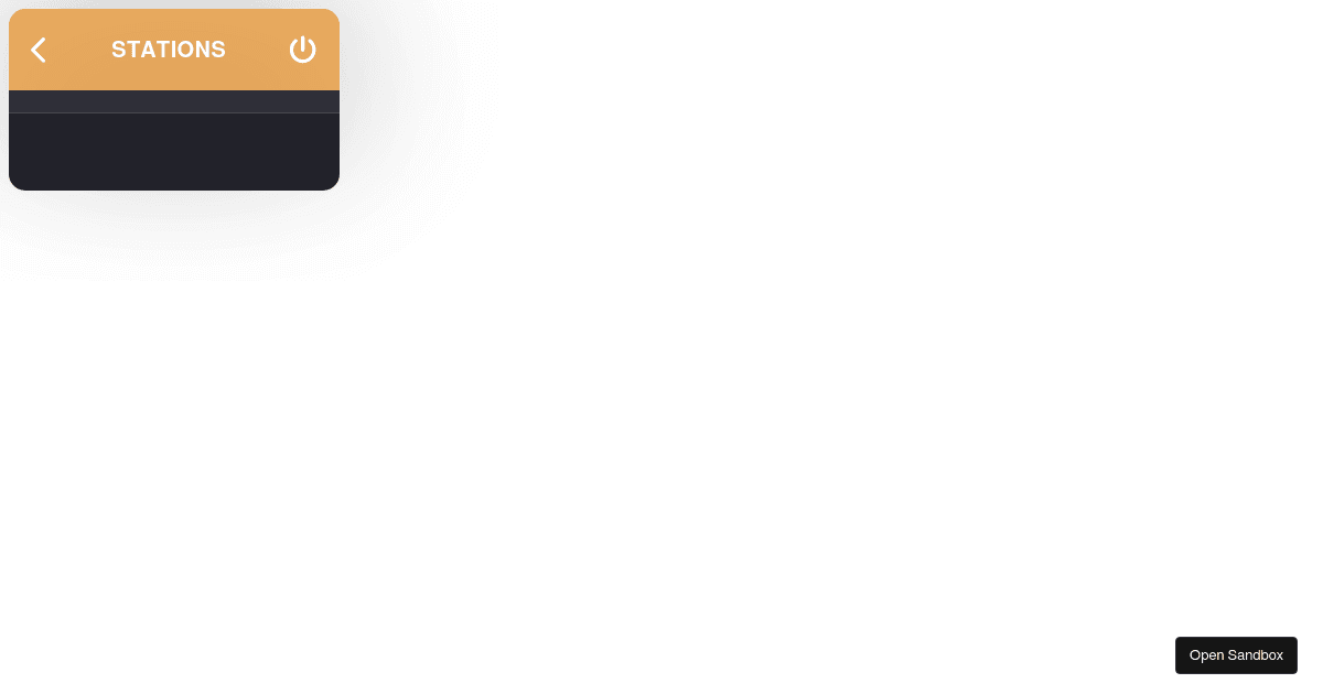 mini frontend challenge - Codesandbox