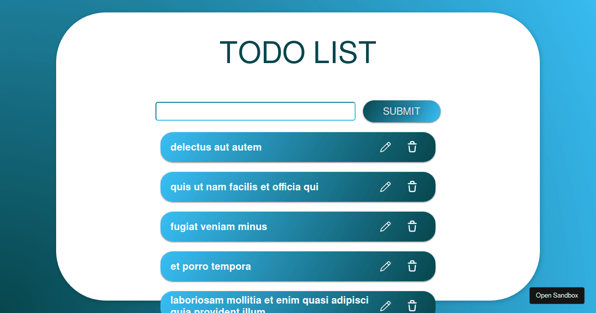 todo-app - Codesandbox