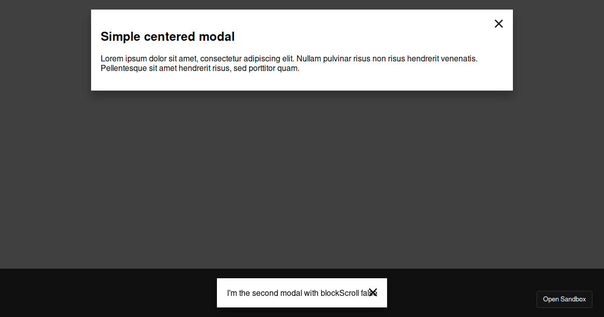 react-responsive-modal - Codesandbox