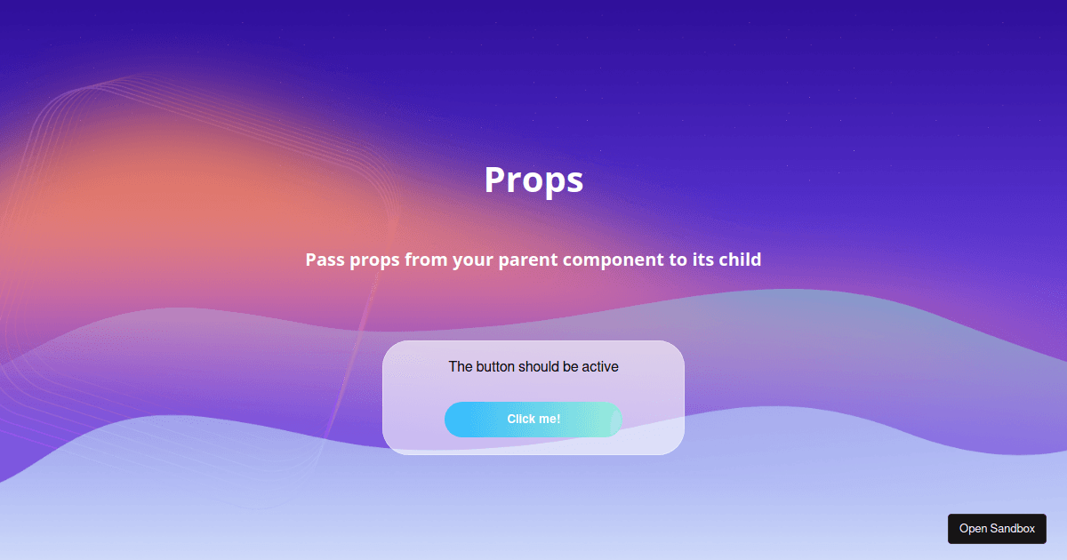 Props - Codesandbox