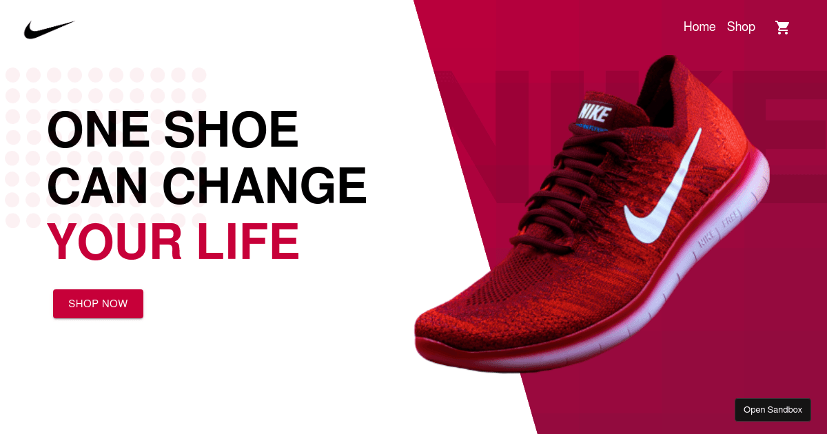 shoe-store - Codesandbox