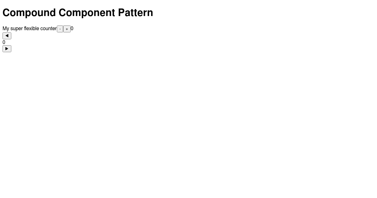 React Compound Components Final Codesandbox