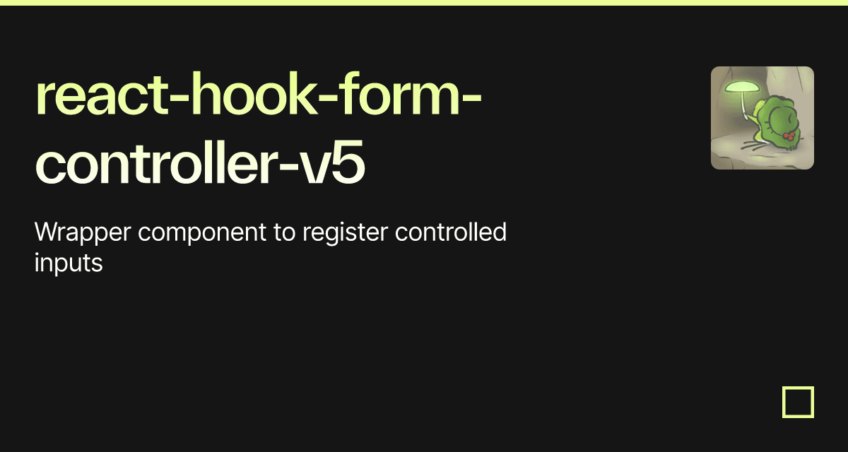 react-hook-form-controller-v5 - Codesandbox