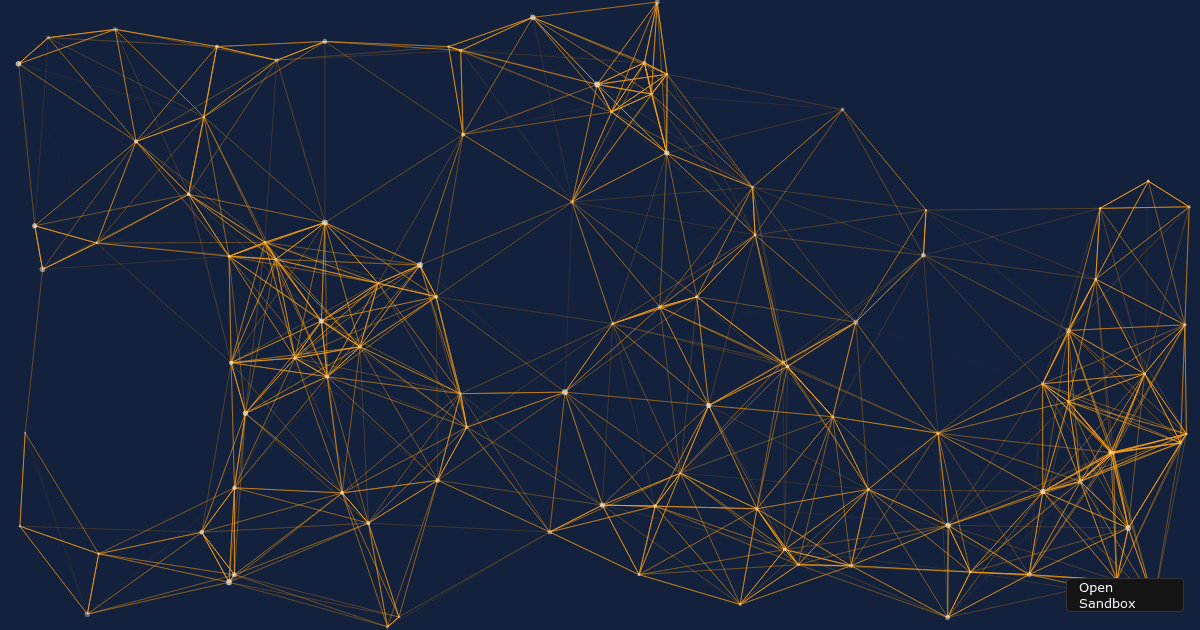 link particle - Codesandbox