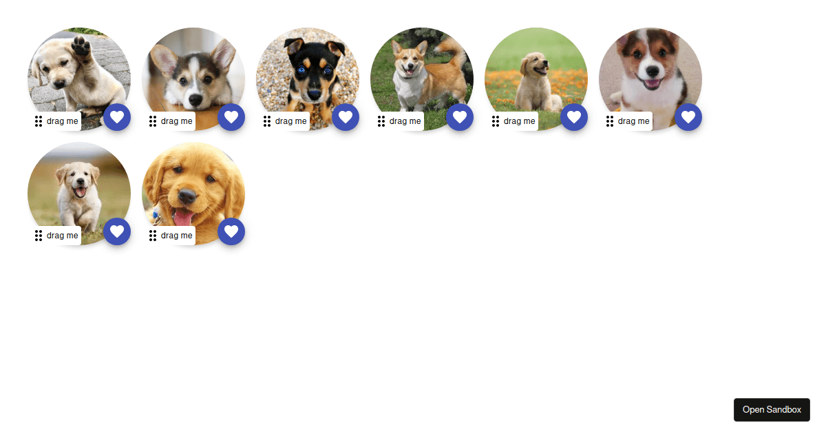 react-easy-sort custom knob demo - Codesandbox