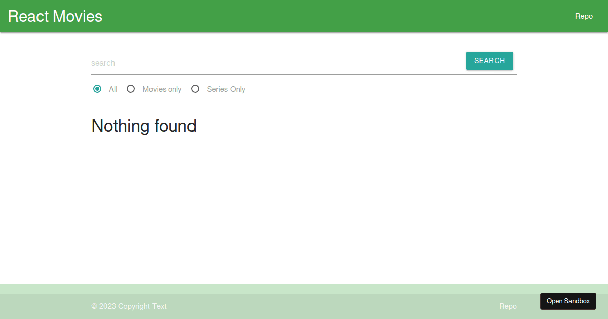 react-movies - Codesandbox