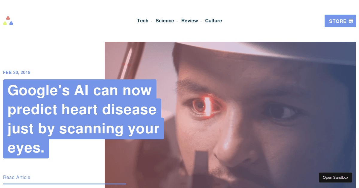 blog-website - Codesandbox