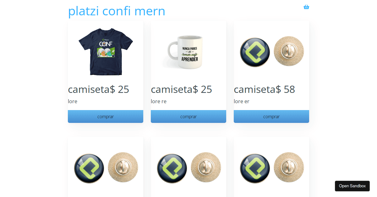 platzi-config - Codesandbox