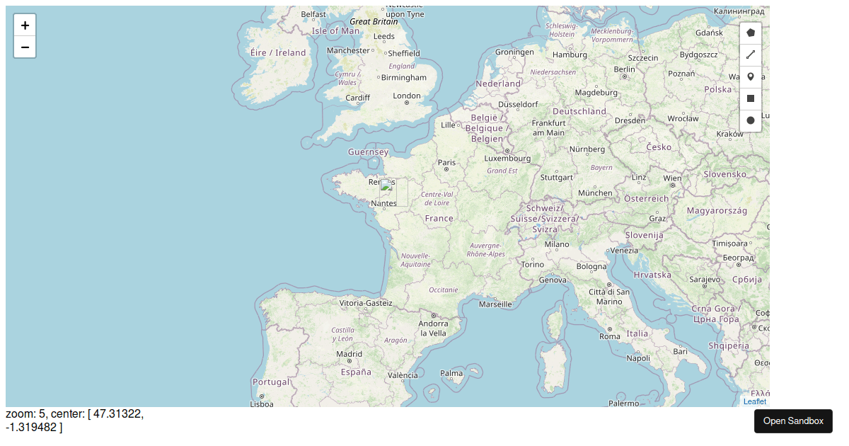 Vue leaflet (forked) - Codesandbox