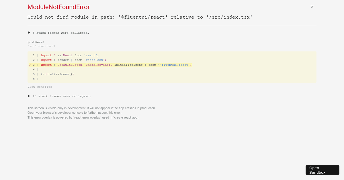 @fluentui/react 8 starter - Codesandbox @fluentui/react 8 starter - Codesandbox