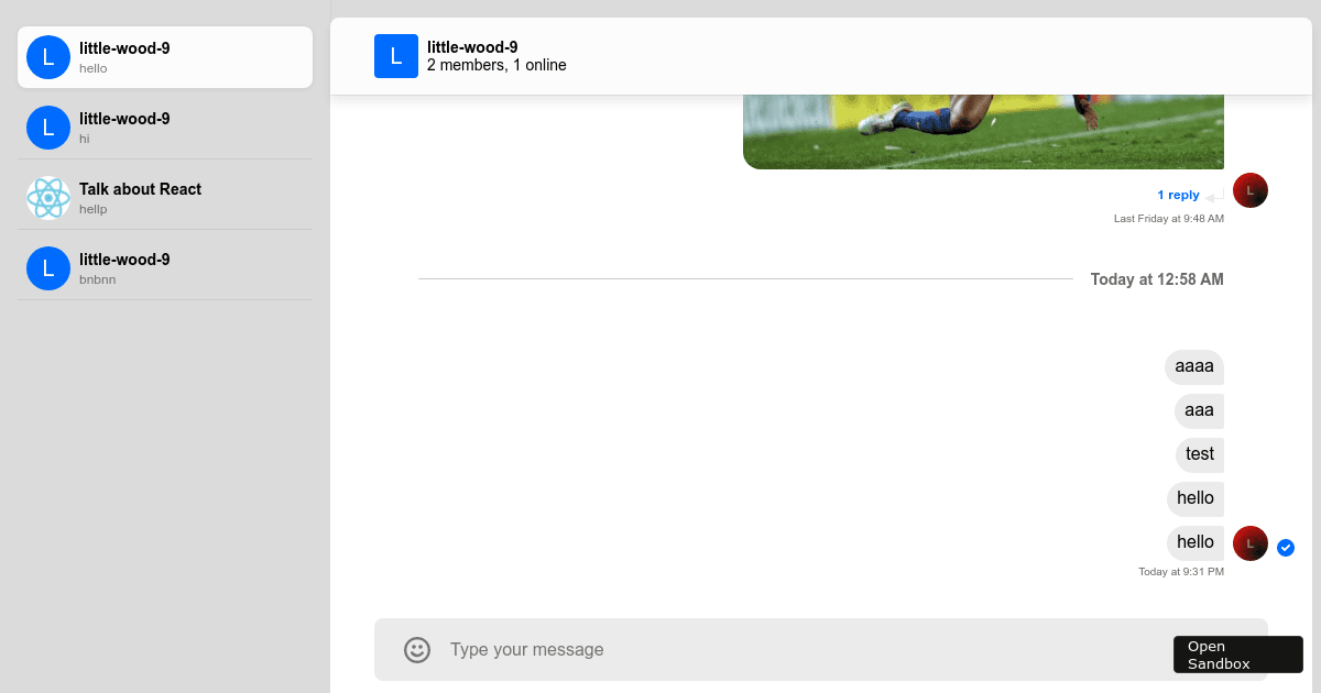 stream-chat-react-template - Codesandbox stream-chat-react-template - Codesandbox
