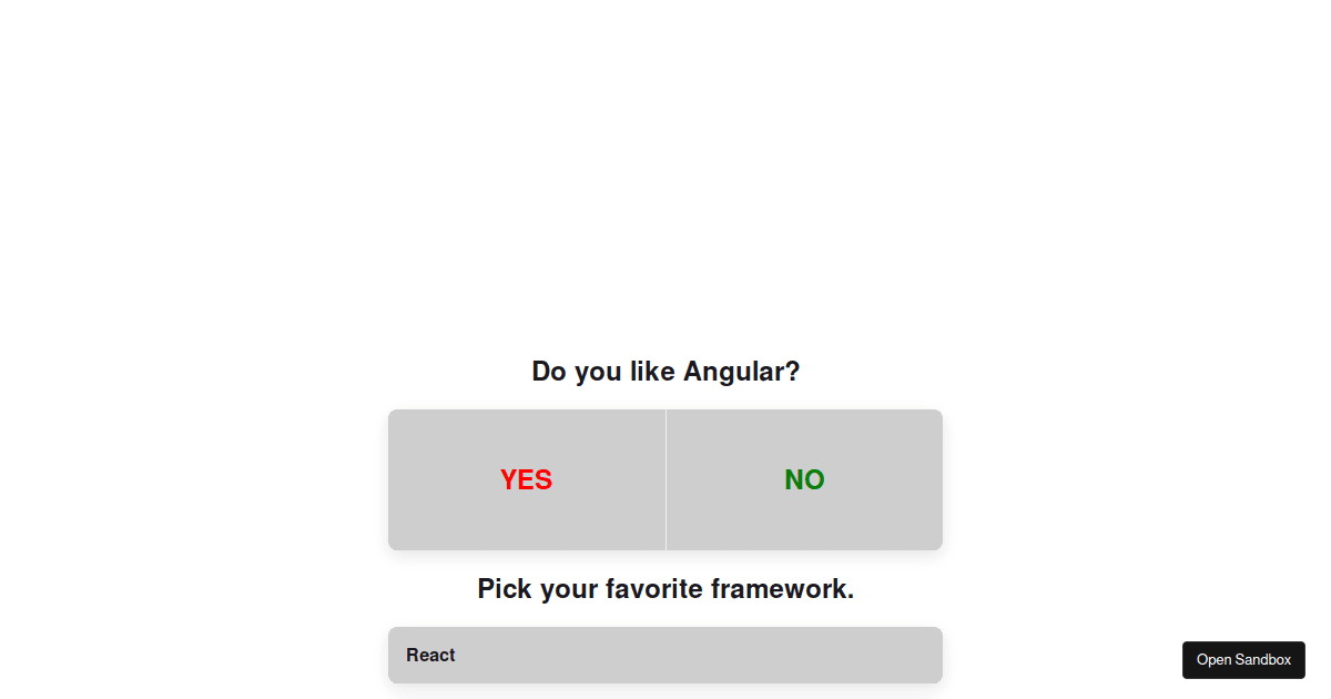 react-poll(ts) (forked) - Codesandbox