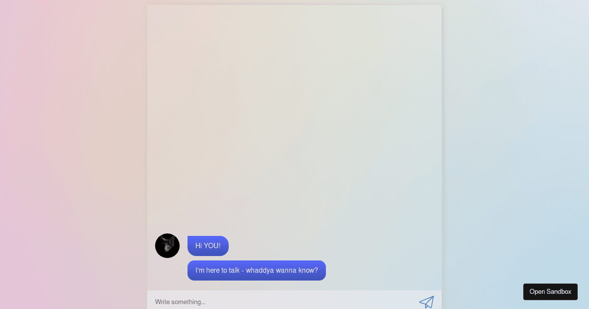 poly-chat - Codesandbox