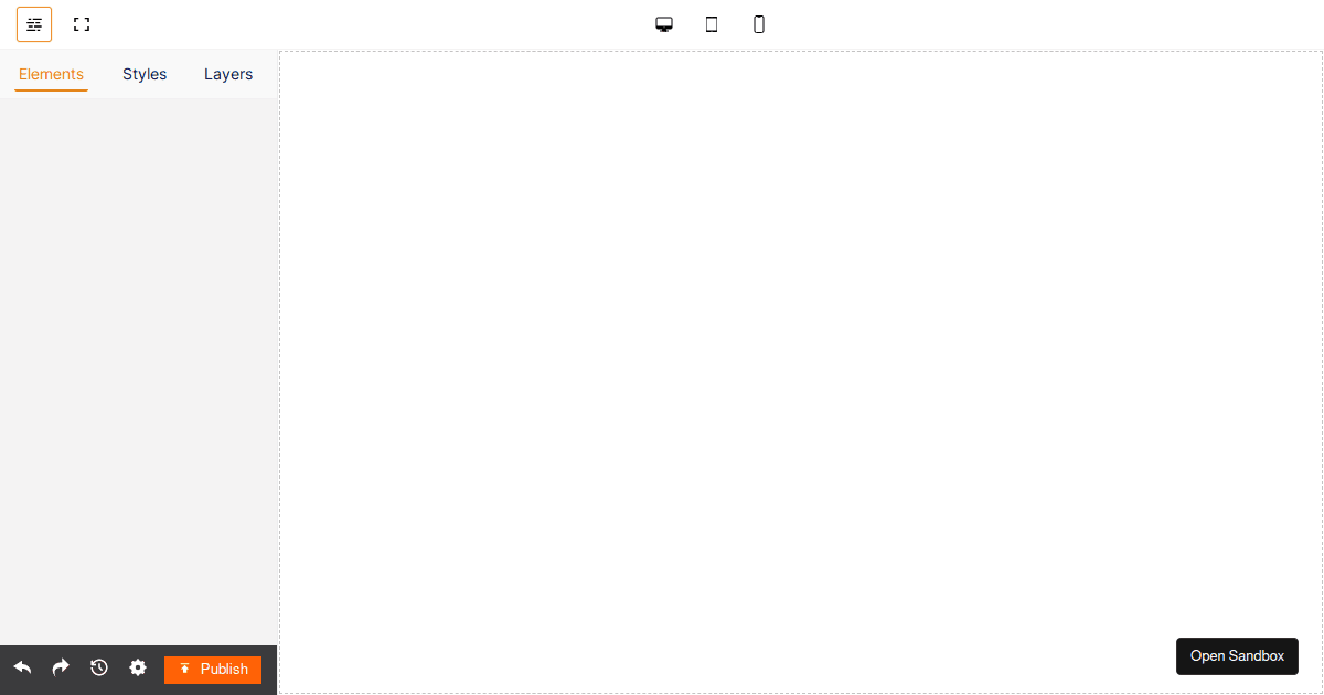 Email funnel editor using grapesjs - Codesandbox