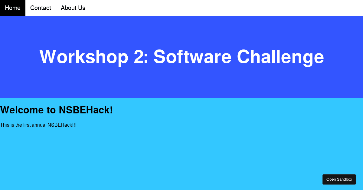 Coding Friday Demo - Codesandbox