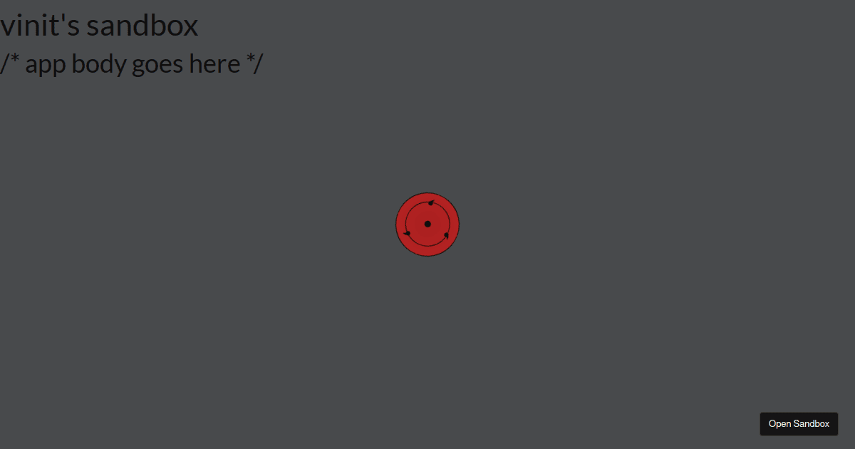 loader - Codesandbox
